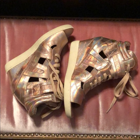 Ash | Shoes | Ash Groove Platform Sandal Leather Color Rame 8m | Poshmark